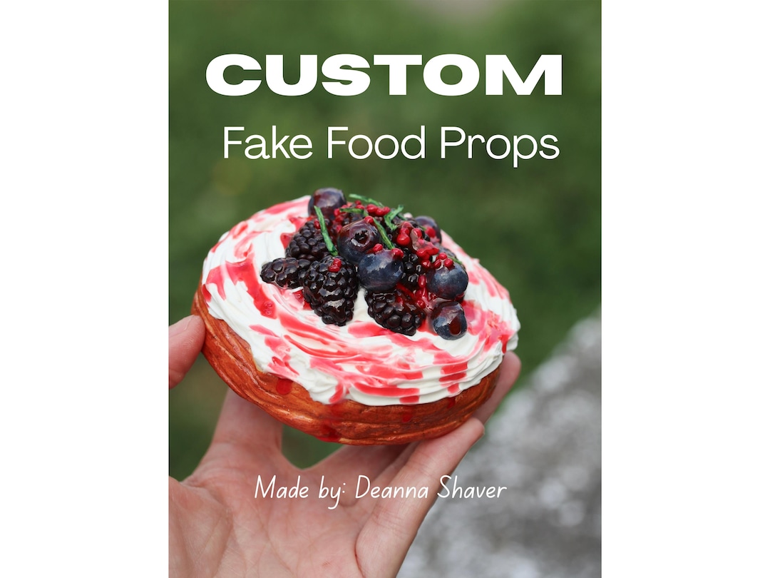 Custom Fake Food Props - Etsy
