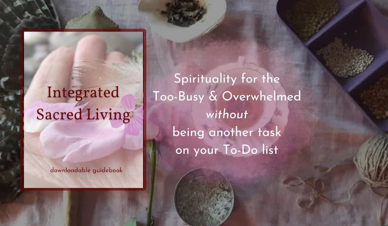 Integrated Sacred Living Downloadable Guidebook - Etsy