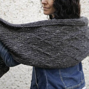 Women's Hand Knit Extra Long Scarf - Women's Scarf - Very Long Scarf ...