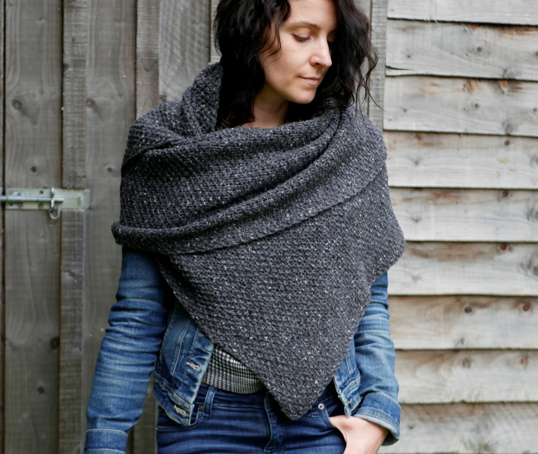 Massive Scarf - Knit Wrap - Etsy