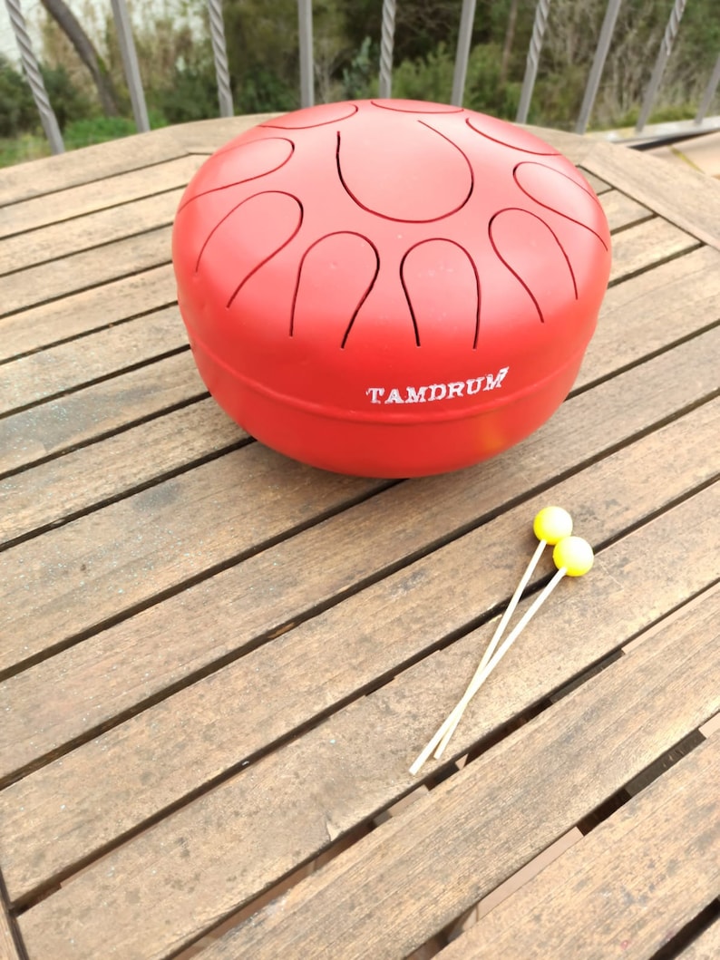 TAM Drum 10 Notas HANK HAND Instrumento Percusion Armonico - Etsy