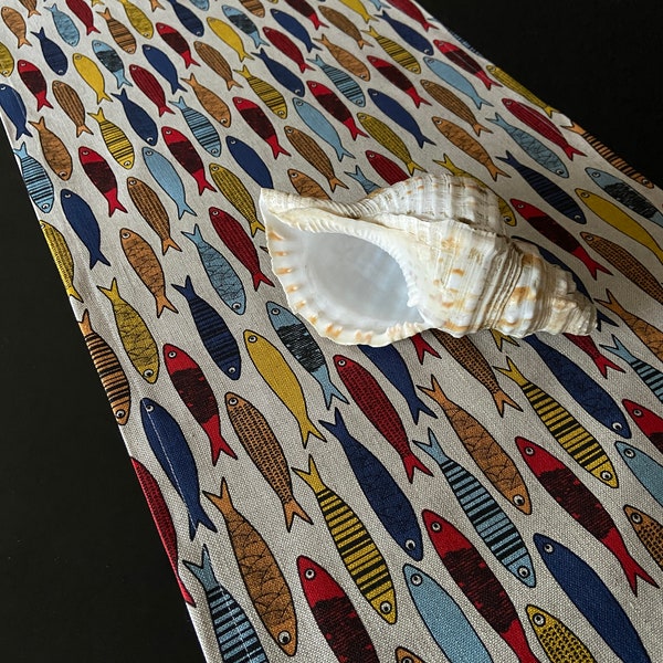 Fish Table Runner - Etsy
