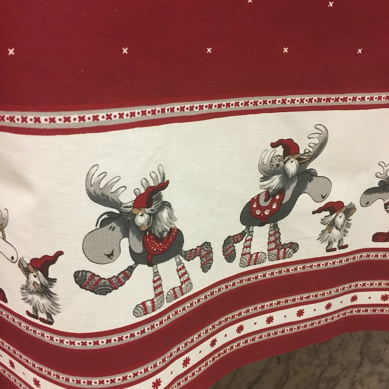 Christmas Tablecloth - Etsy