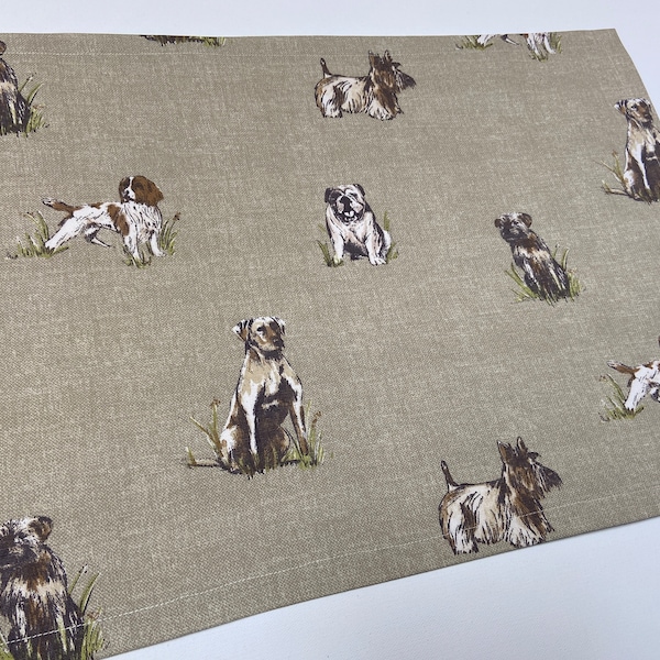 Dogs Table Runner - Etsy