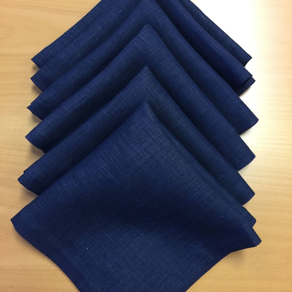 Blue Napkins - Etsy