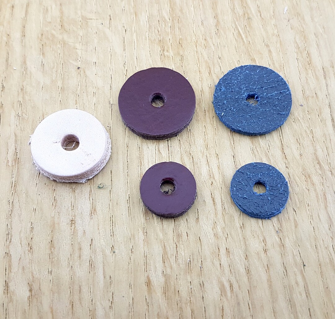 8,leather Washers,round Leather Washers,leather Interfacing,real ...