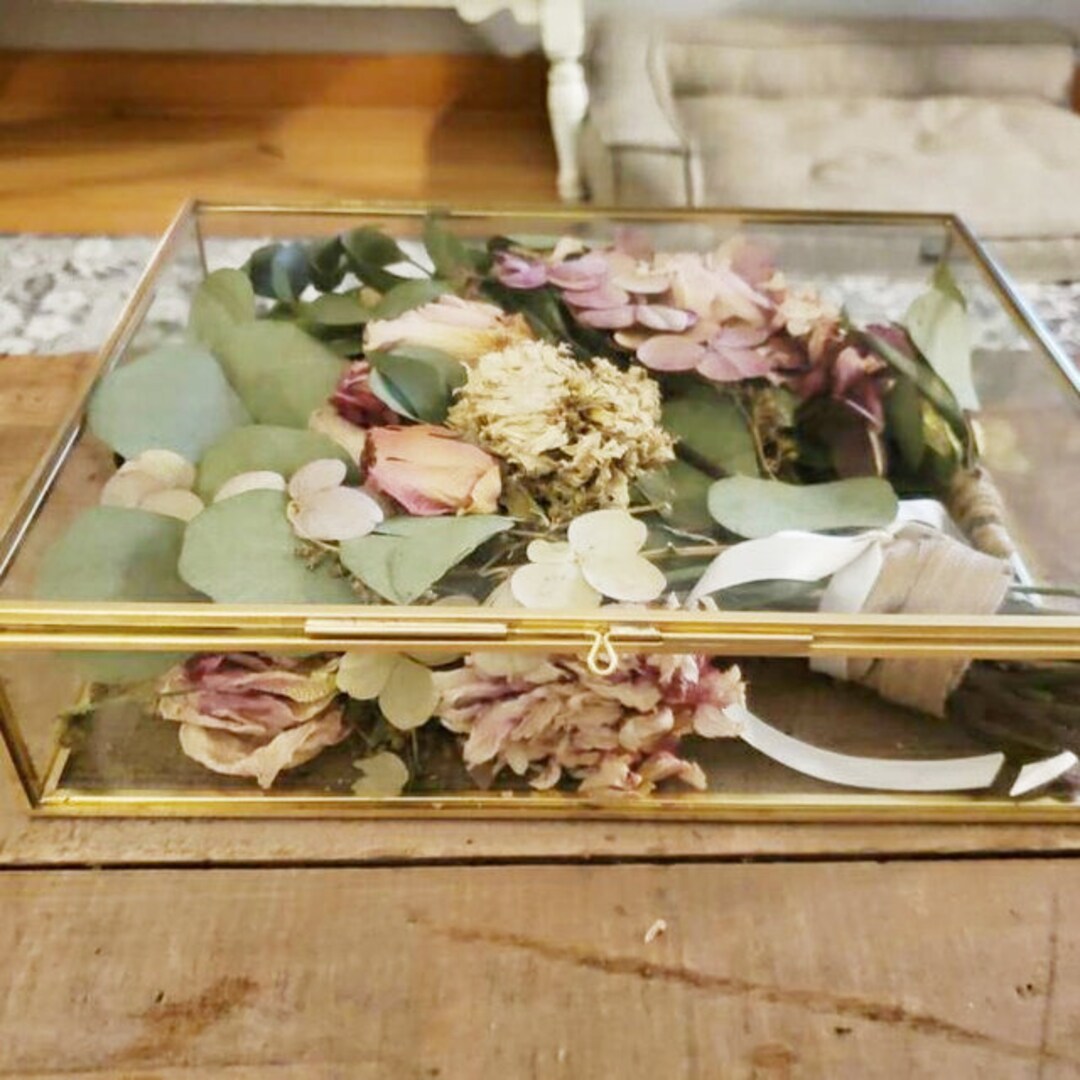 8x10 Glass Box 8x10 Photo Box 8x10 Brass & Glass Photo - Etsy