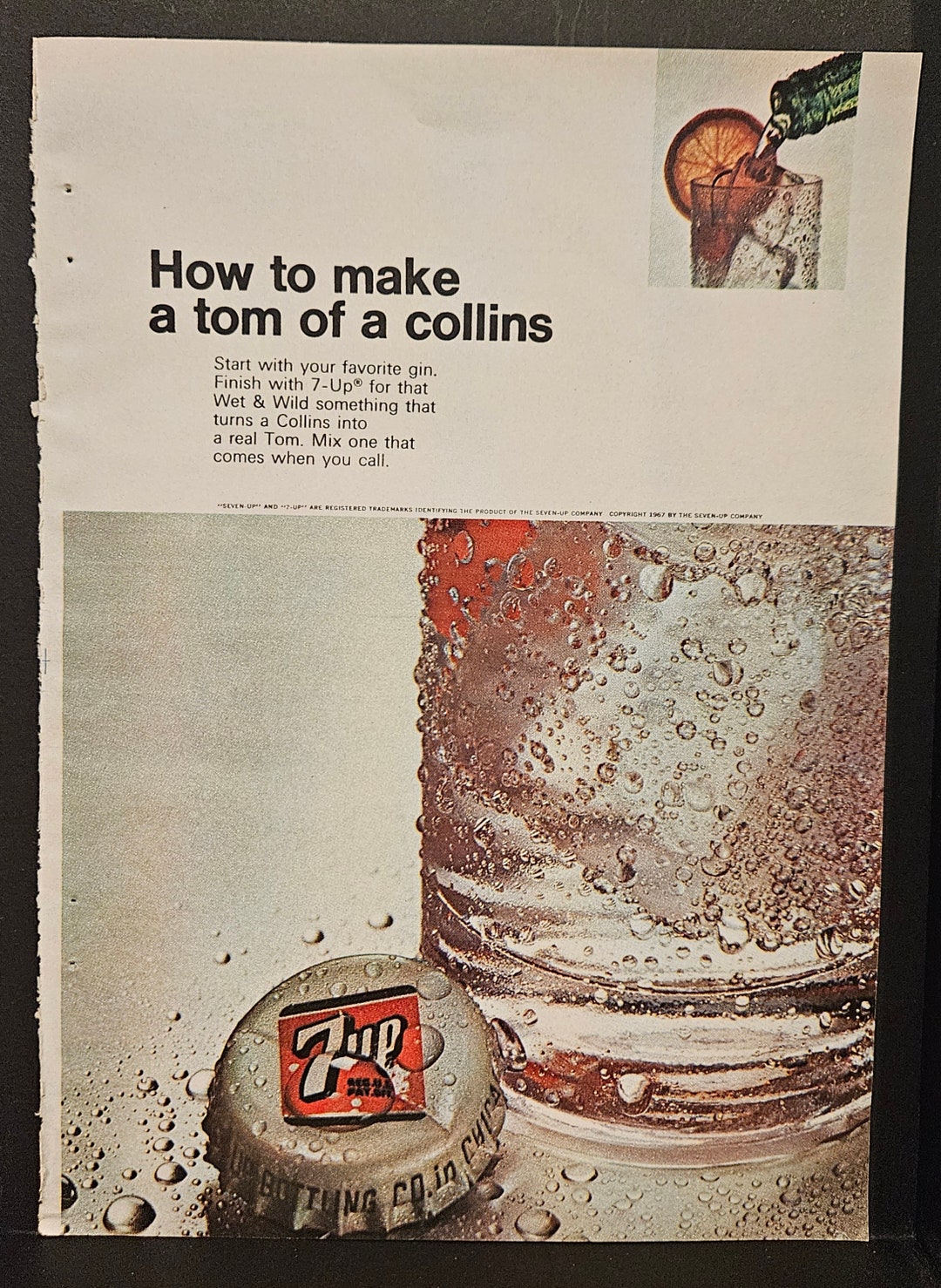 Seven up Print Ad From Popular Mechanics 1967 Advertisement 7 up Soda ...
