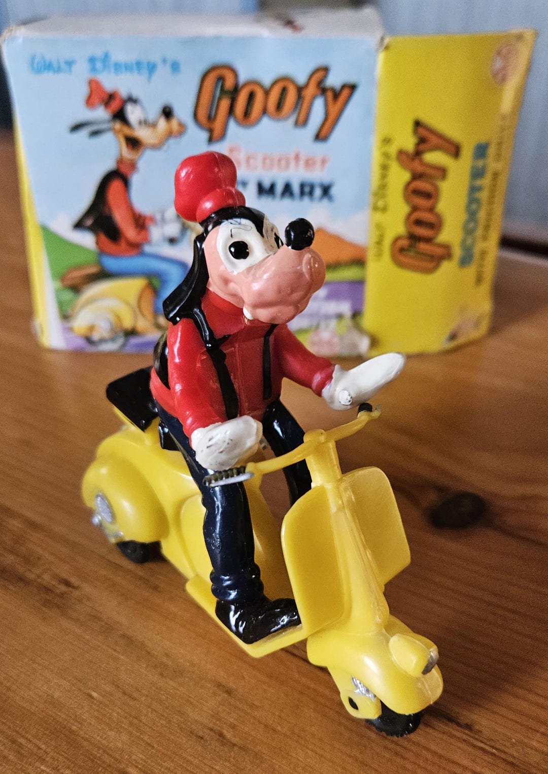 Goofy Scooter by Marx With Box Friction Drive Toy Walt Disney - Etsy