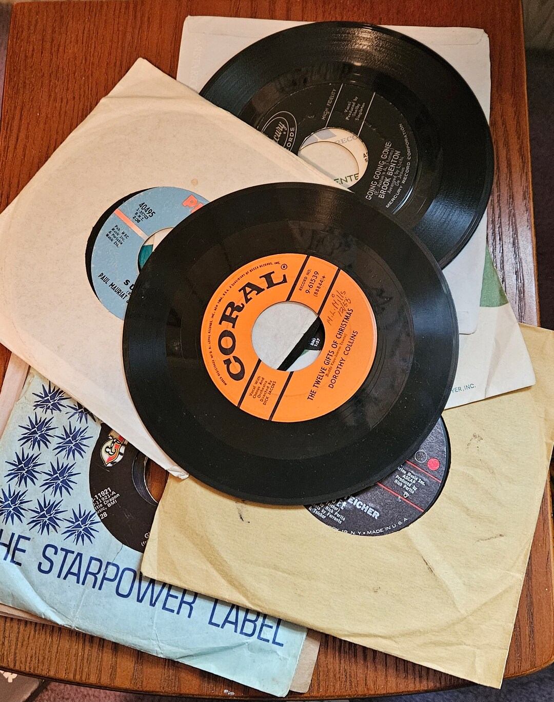 Lot of 9 Various 45 Rpm Records 1950s 60s 70s Pop Rock - Etsy