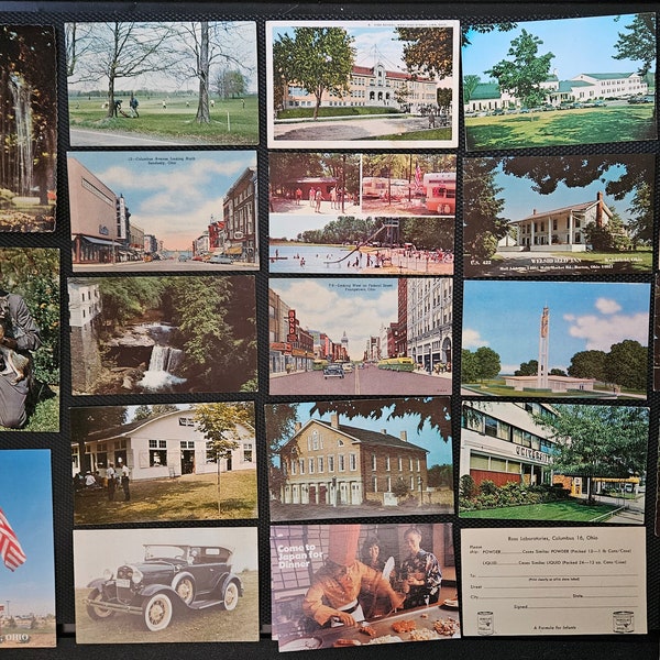 Ohio Postcards - Etsy