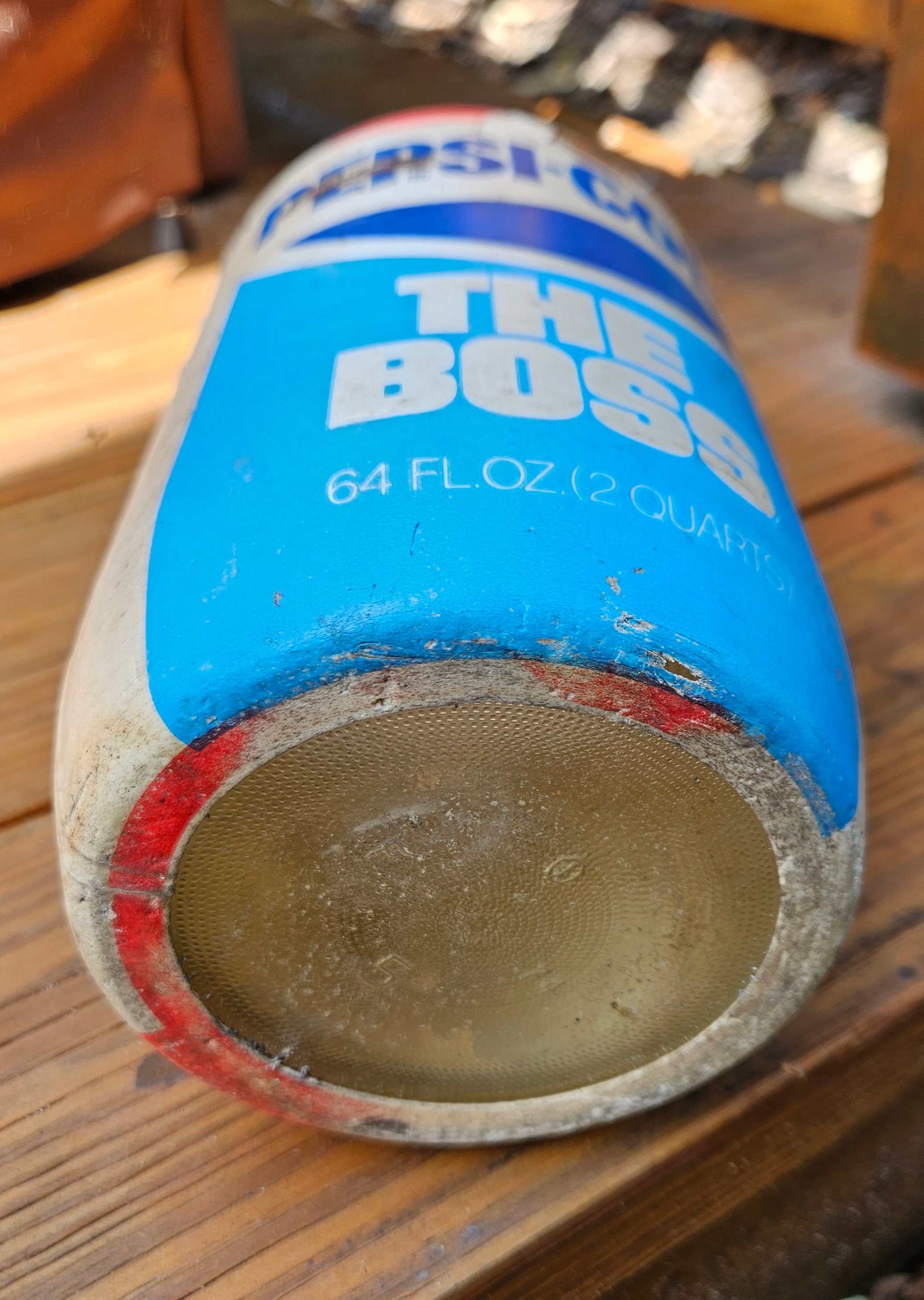 The Boss Pepsi Bottle 64 Oz 1970's Glass - Etsy