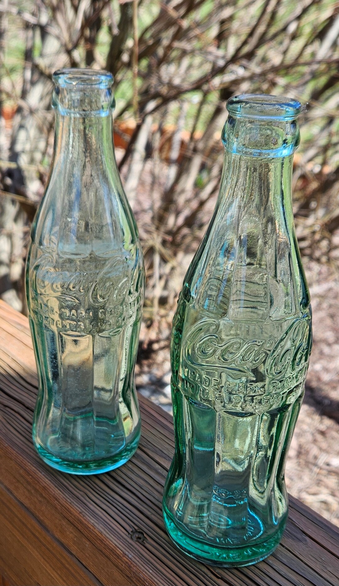 Winchester, Newport News VA (2) Vintage Coke Bottles 1961/60, 6-1/2 Oz ...