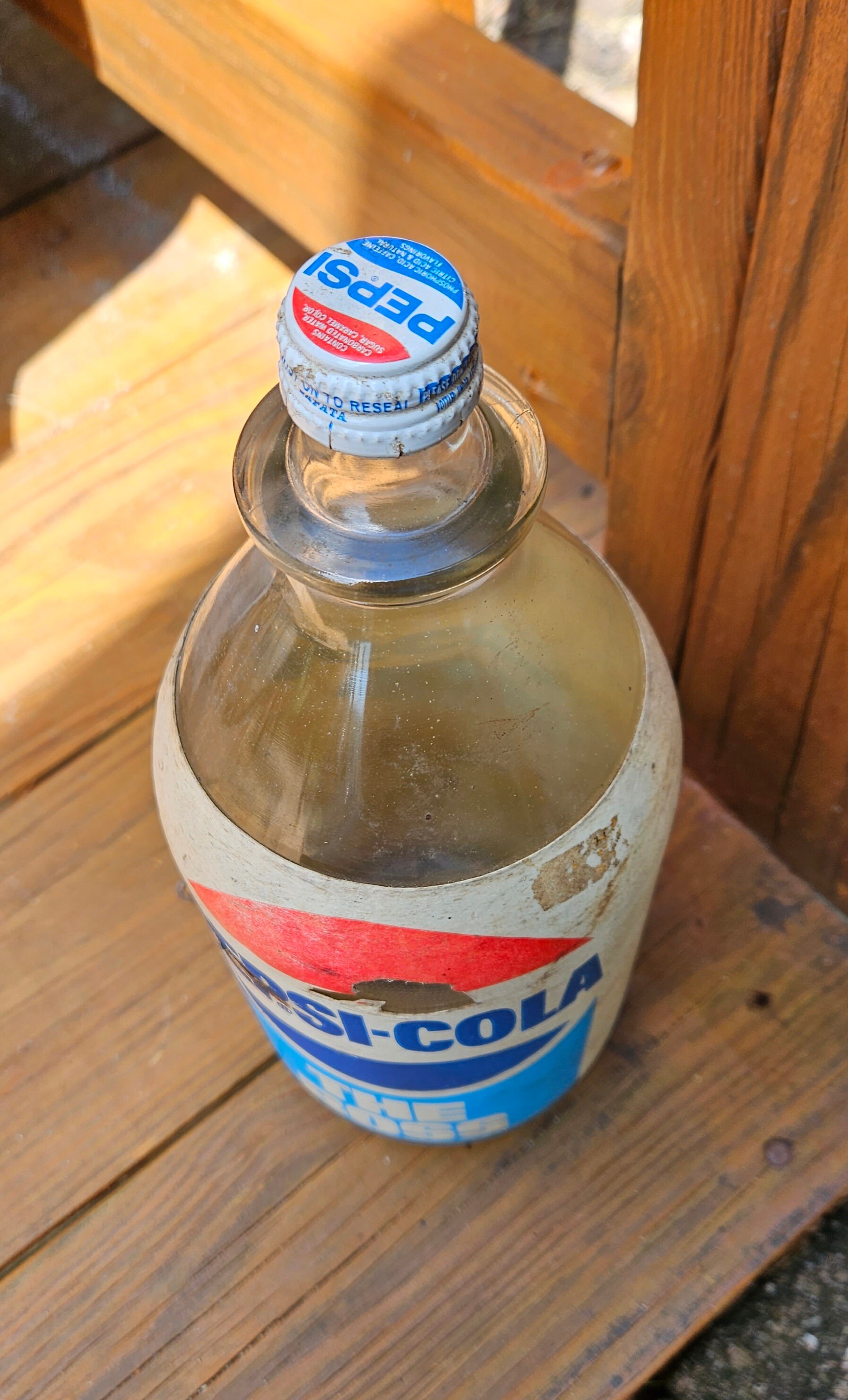 The Boss Pepsi Bottle 64 Oz 1970's Glass - Etsy