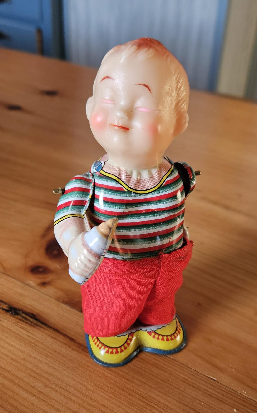 Vintage Mikuni "smartypants" Mechanical Baby Toy Made in Japan - Etsy