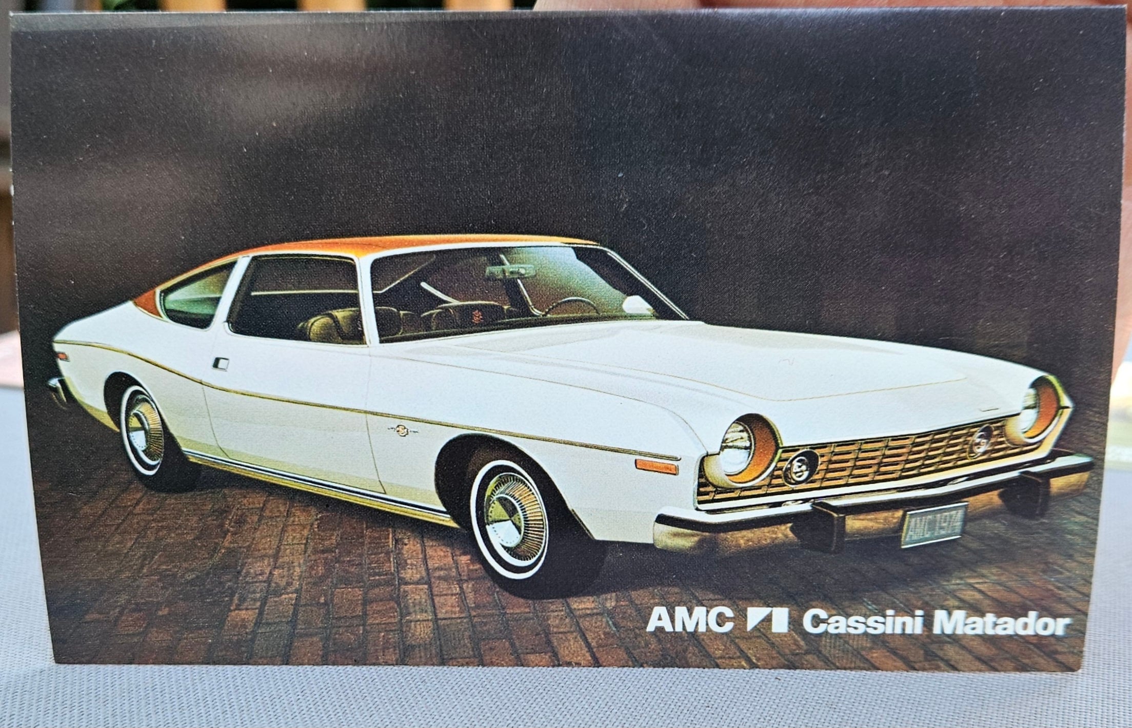 American Motors 1974 Cassini Matador Postcard AMC Original - Etsy