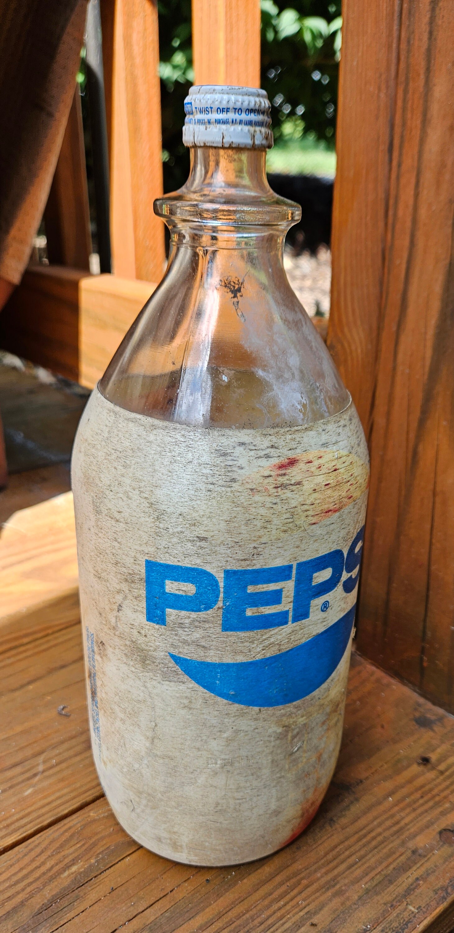 The Boss Pepsi Bottle 64 Oz 1970's Glass - Etsy