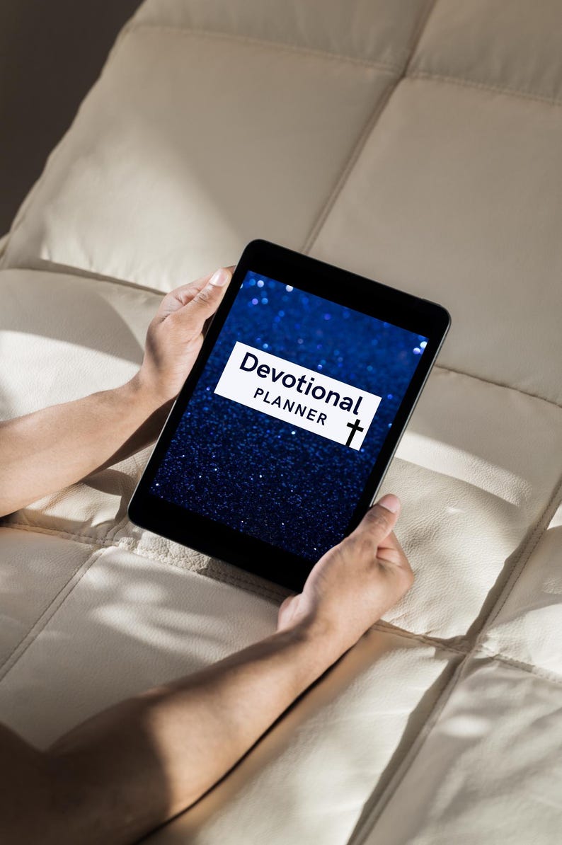 Devotional Planner, Printable Planner, Printable Tracker Pages ...