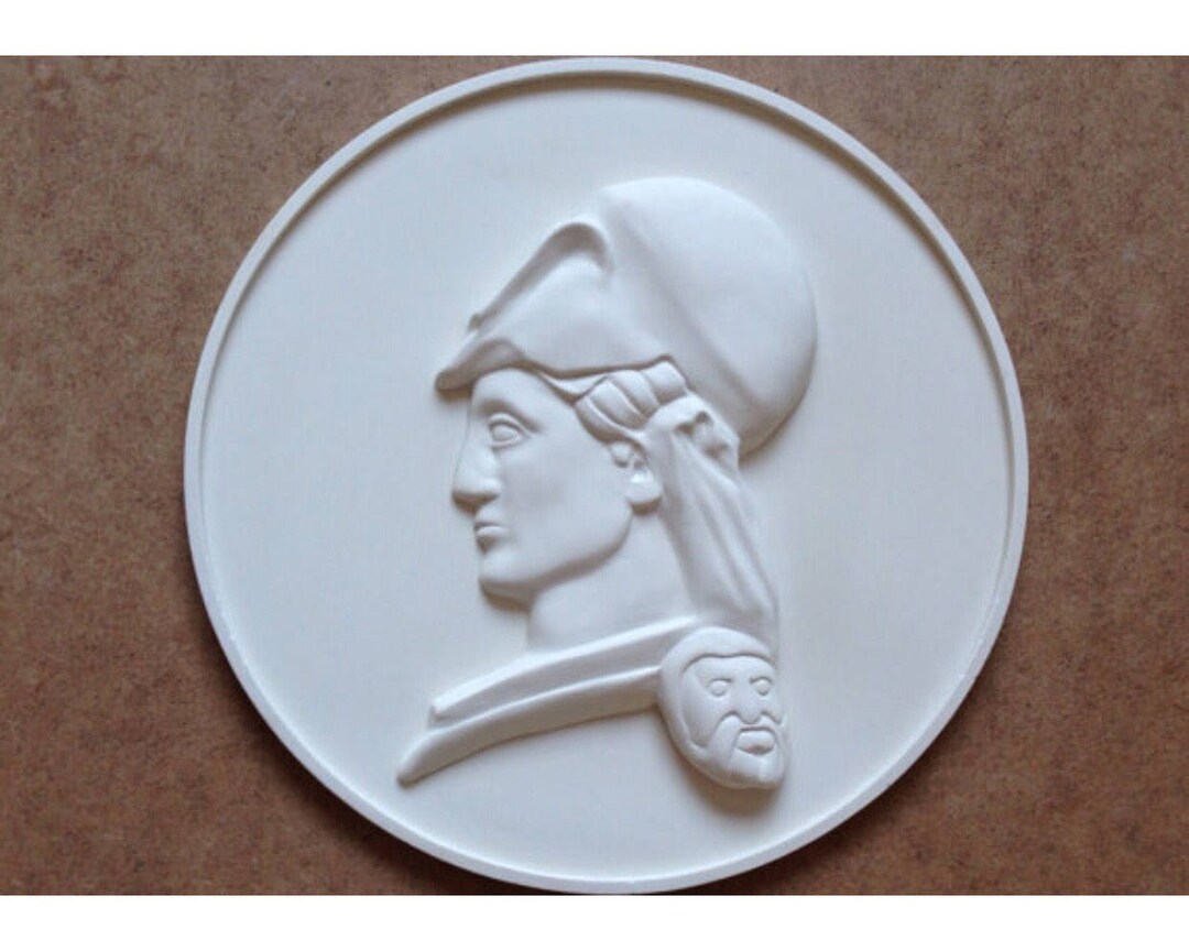 Athena Old Medallion Reproduction Wall Decor,wall Cameo,greek Ancient ...