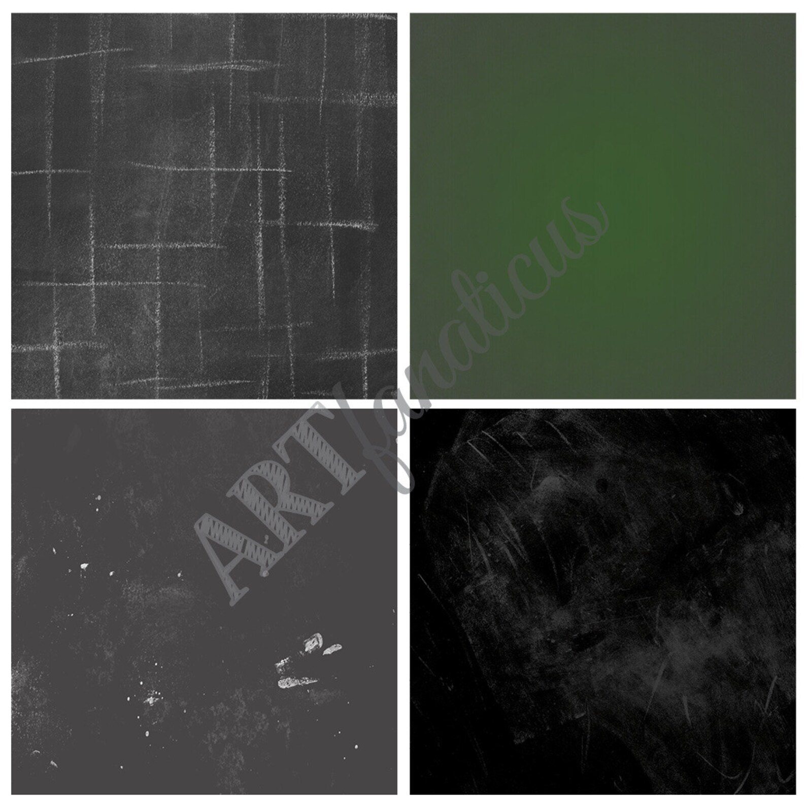 Chalkboard Papers "chalkboard" Gray Slate Chalkboard, Black & Green ...