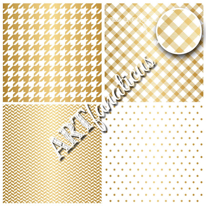 Gold Pattern Papers "gold SHINE Fabric" Gold Background, Polkadots ...