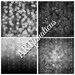 Bokeh Digital Papers "black BOKEH & Glitter" Bokeh Overlay, Black Bokeh ...