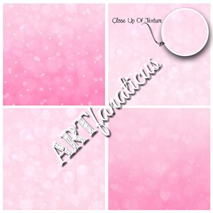 Bokeh Digital Papers "pink Bokeh" Pink Background Featuring Bokeh for ...