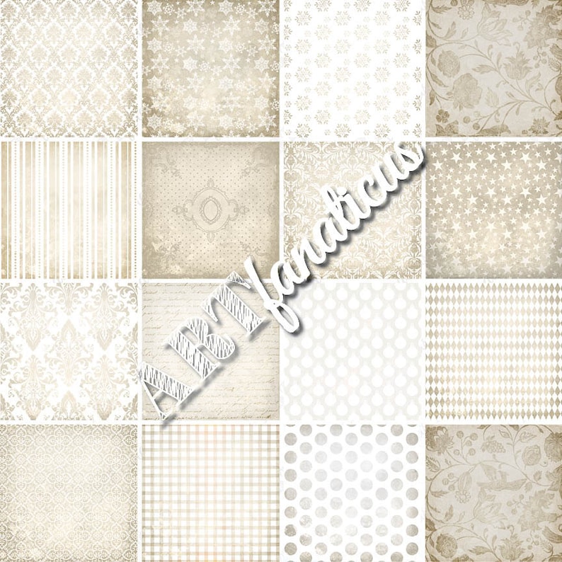 Winter Christmas Digital Papers Background "champagne Holiday" Romantic ...