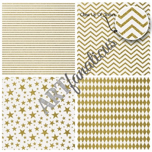 Gold Glitter Papers "gold GLITTER Patterns" White Gold Glitter Patterns ...