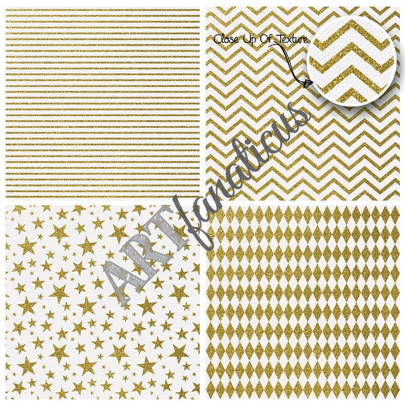 Gold Glitter Papers "gold GLITTER Patterns" White Gold Glitter Patterns ...