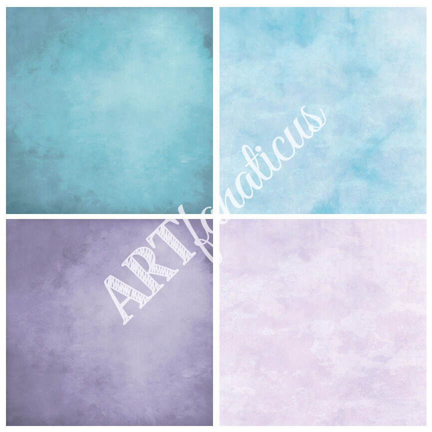 Watercolor Digital Papers "pastel Watercolor" Painted Backgrounds ...