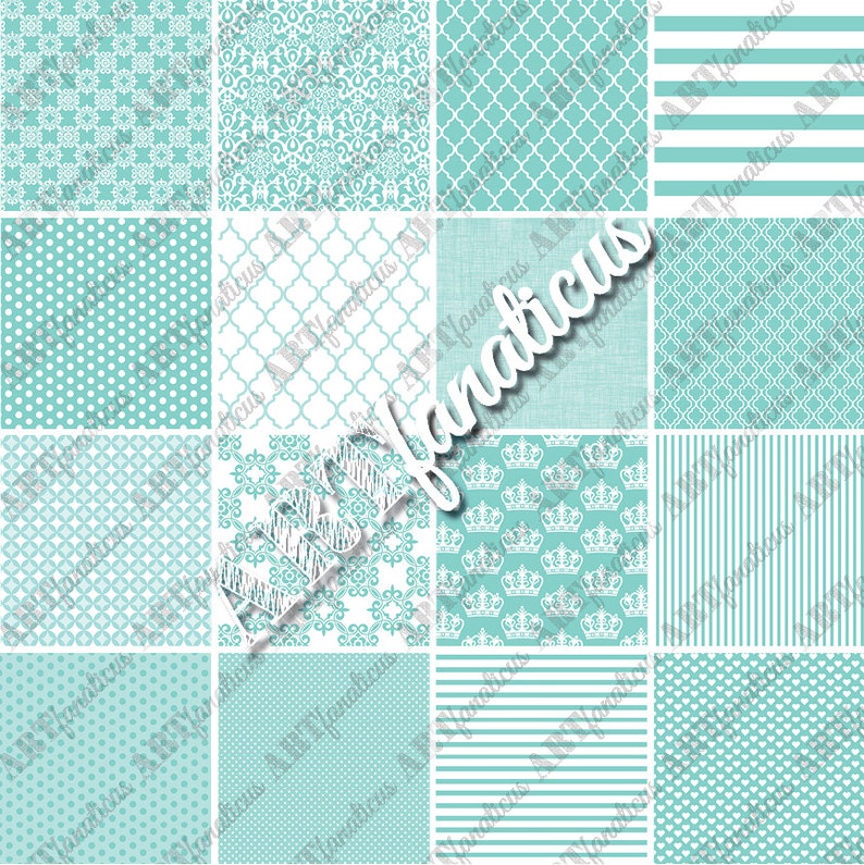 Teal Blue Papers "teal BLUE Wedding" Designs in Designer Blue, Crowns ...