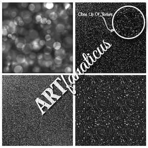Bokeh Digital Papers black BOKEH & Glitter Bokeh Overlay, Black Bokeh ...