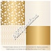 Wedding Digital Papers "wedding Gold" Gold Background, Floral, Roses ...