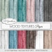 Wood Digital Papers "wood DIGITAL Paper" Wood Textured Paper, Wood ...