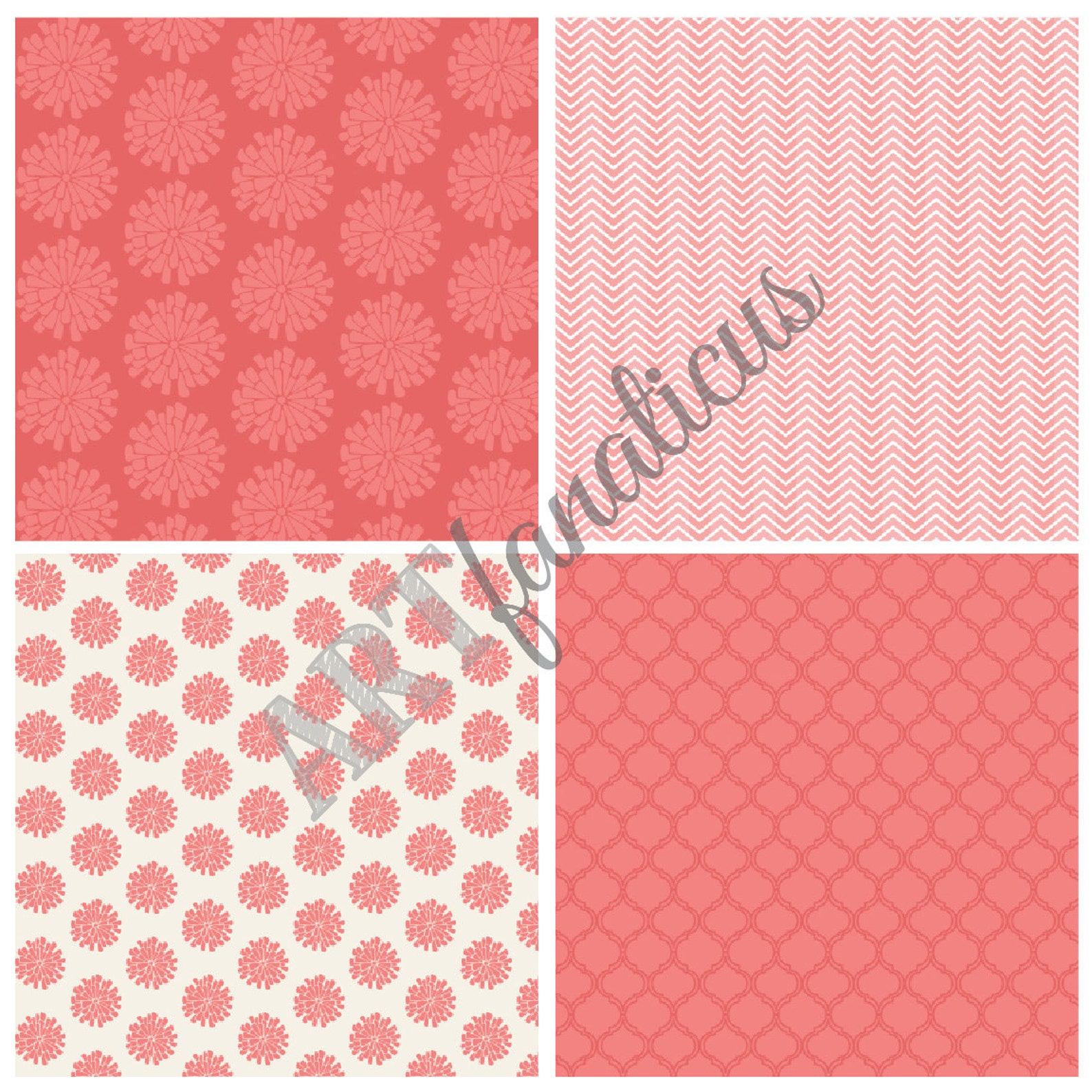 Cayenne Digital Papers "cayenne Pantone" Spring Color Weddings ...
