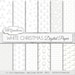 White Christmas Digital Papers Background "white Christmas" With Snow ...