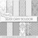 Boudoir Digital Papers "silver GRAY Boudoir" Sexy Shades of Grey ...