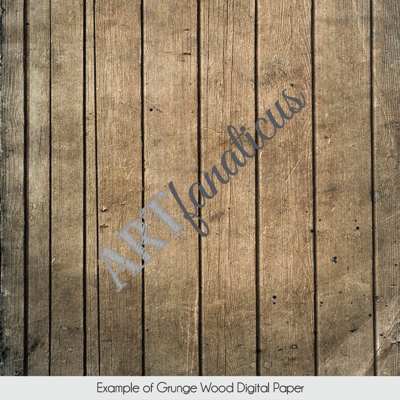 Distressed Wood Digital Papers "grunge Wood" Colored Grunge Wood ...