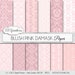 Wedding Digital Papers pink Romance Rustic Pink - Etsy
