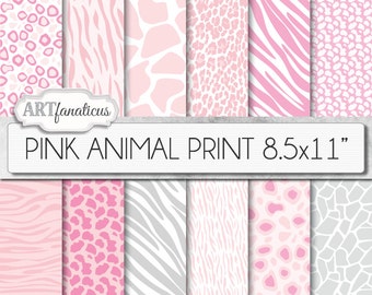 Pink and Zebra Print | Etsy