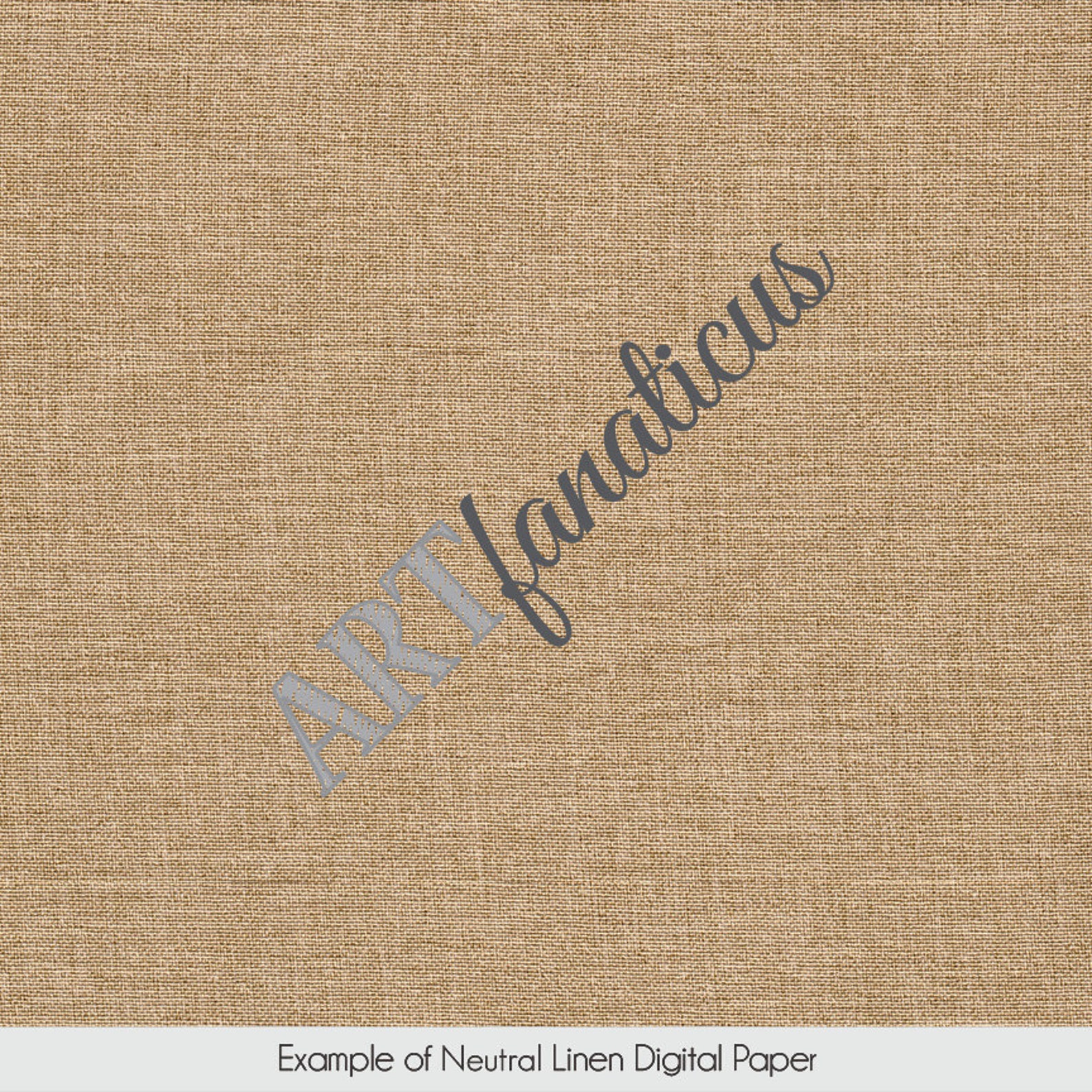 Linen Digital Papers, "neutral Linen" Natural Color Linen Texture Paper ...