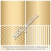 Wedding Digital Papers "wedding Gold" Gold Background, Floral, Roses ...