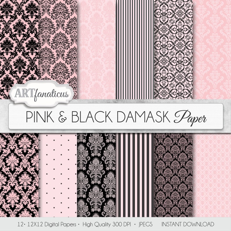 Damask Invitations - Etsy