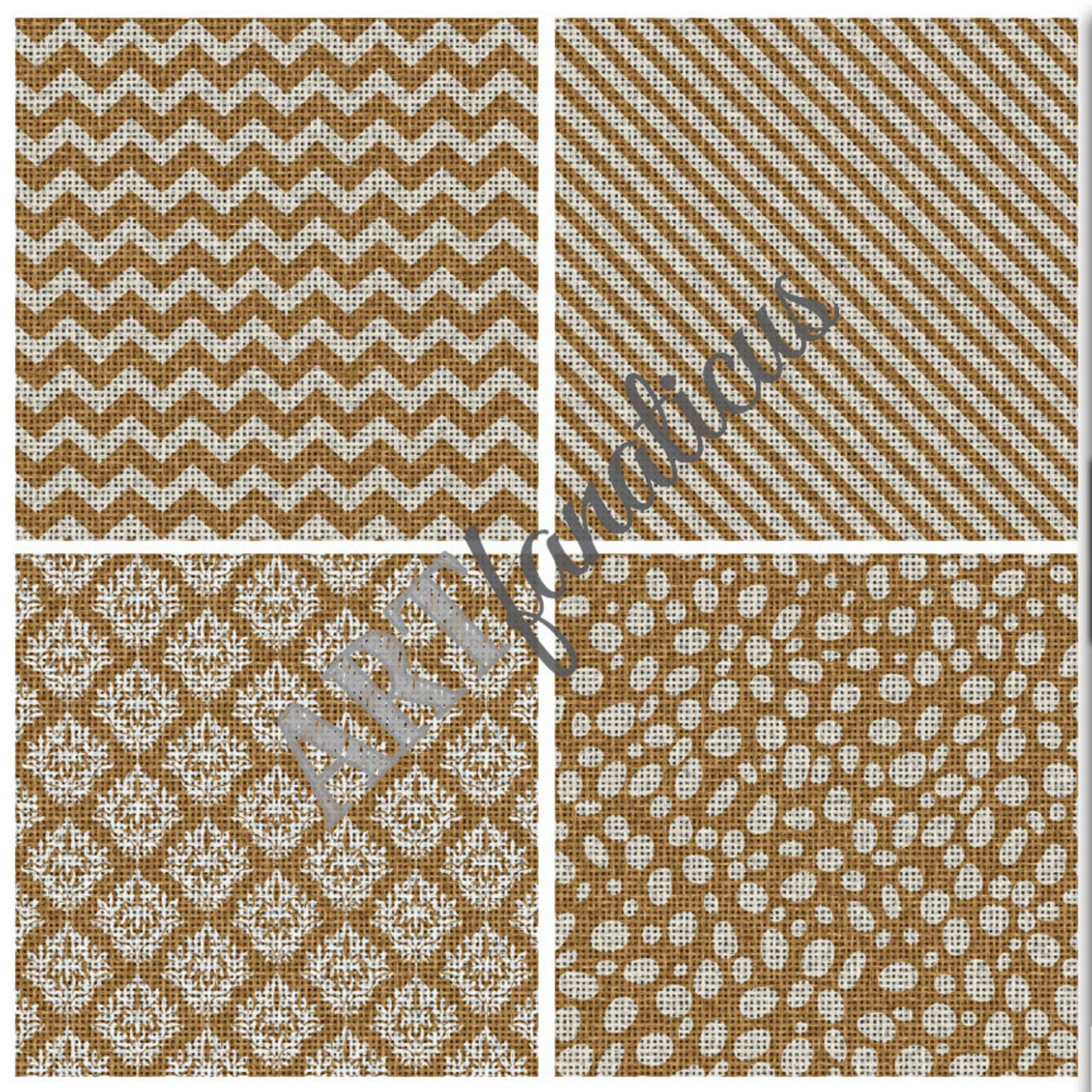 Burlap Digital Papers "white PATTERN Burlap" Realistic Burlap Paper ...