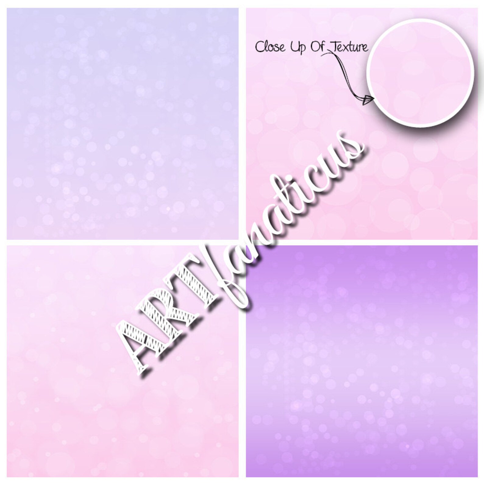 Bokeh Digial Papers "purple & PINK Bokeh" Pink Background Featuring ...
