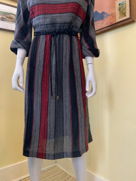 1970’s-1980’s, Jerell of Texas, Cowl Neck, Coarse Wea… - Gem