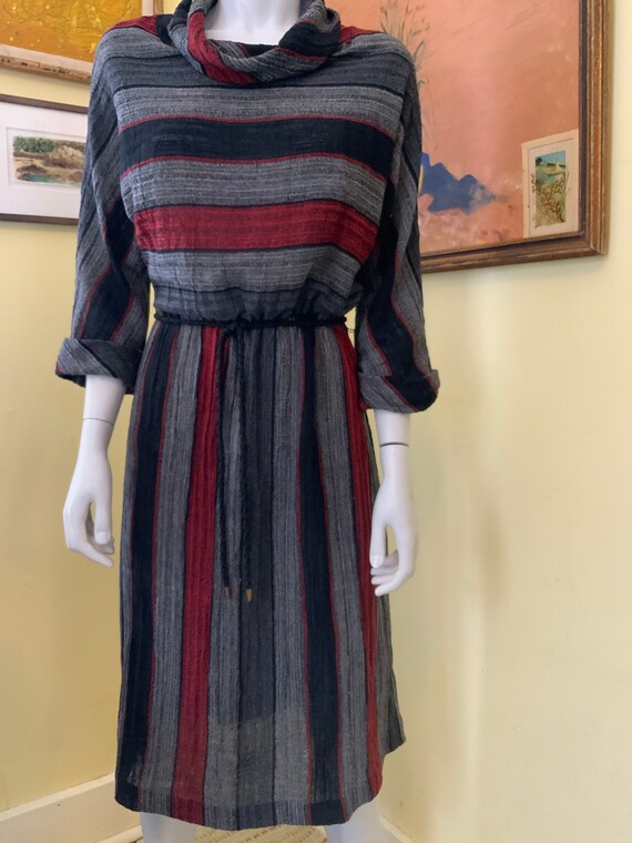 1970’s-1980’s, Jerell of Texas, Cowl Neck, Coarse Wea… - Gem