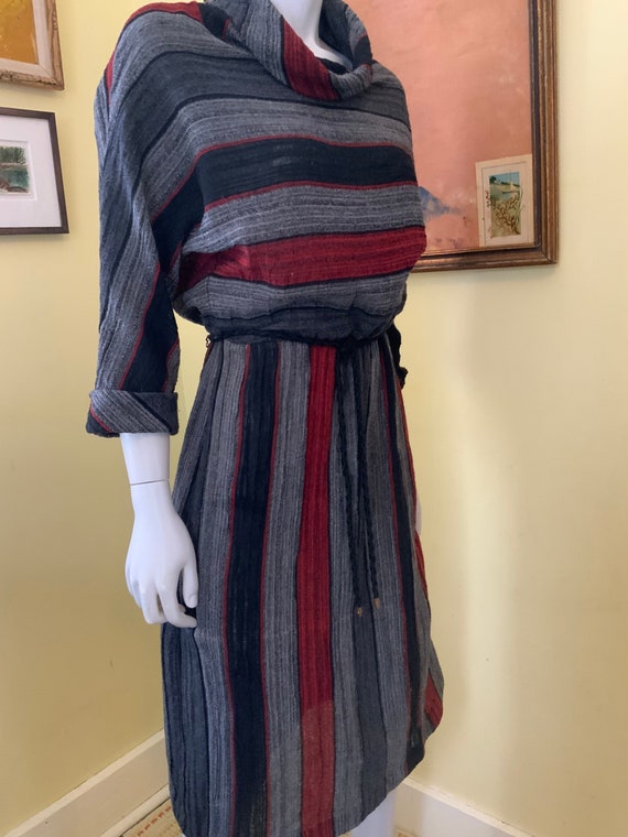 1970’s-1980’s, Jerell of Texas, Cowl Neck, Coarse Wea… - Gem