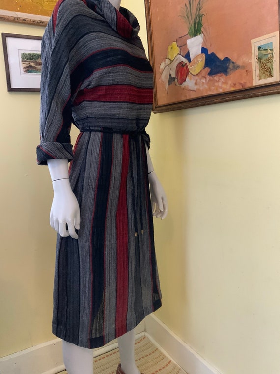 1970’s-1980’s, Jerell of Texas, Cowl Neck, Coarse Wea… - Gem